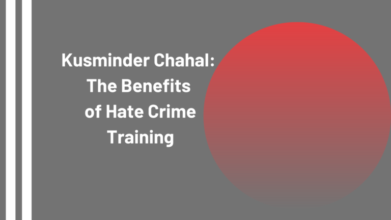 The Benefits of Hate Crime Training - Stop Hate UK